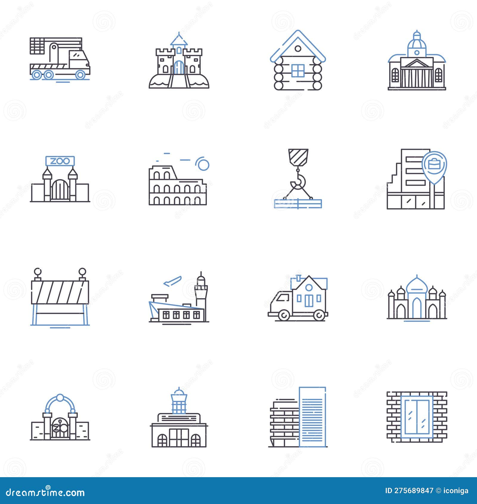 Property Data Analytics Line Icons Collection. Insights, Analytics ...