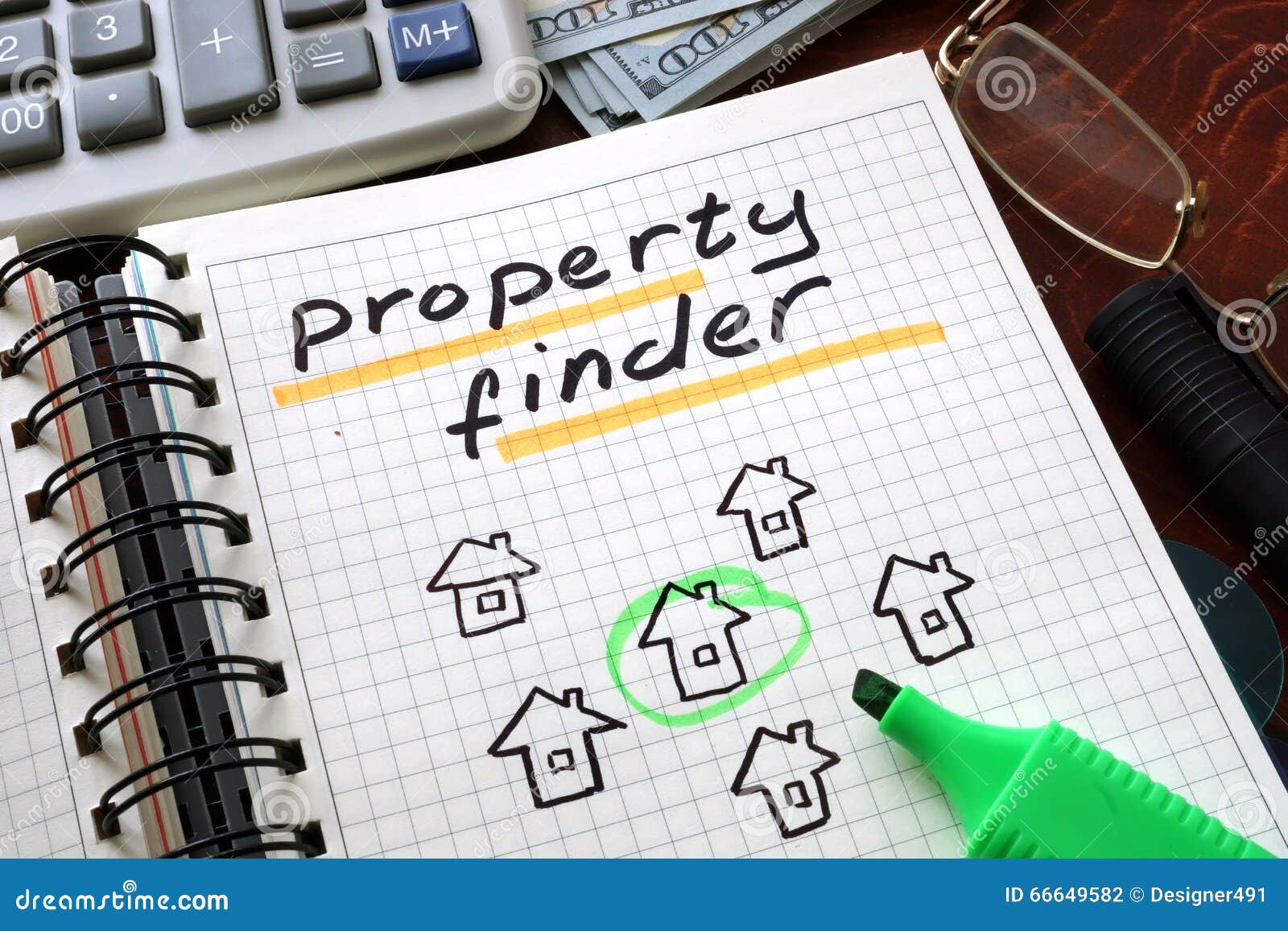 Property finder stock photo. Image of realtor, home, symbol - 66649582