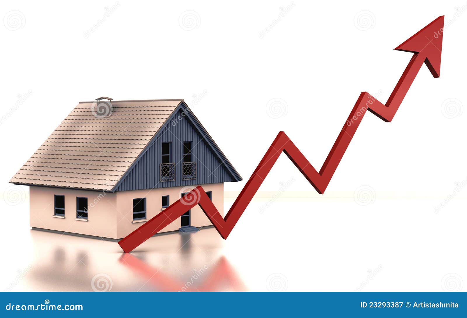 Property graph home stock illustration. Illustration of pointer - 23293387