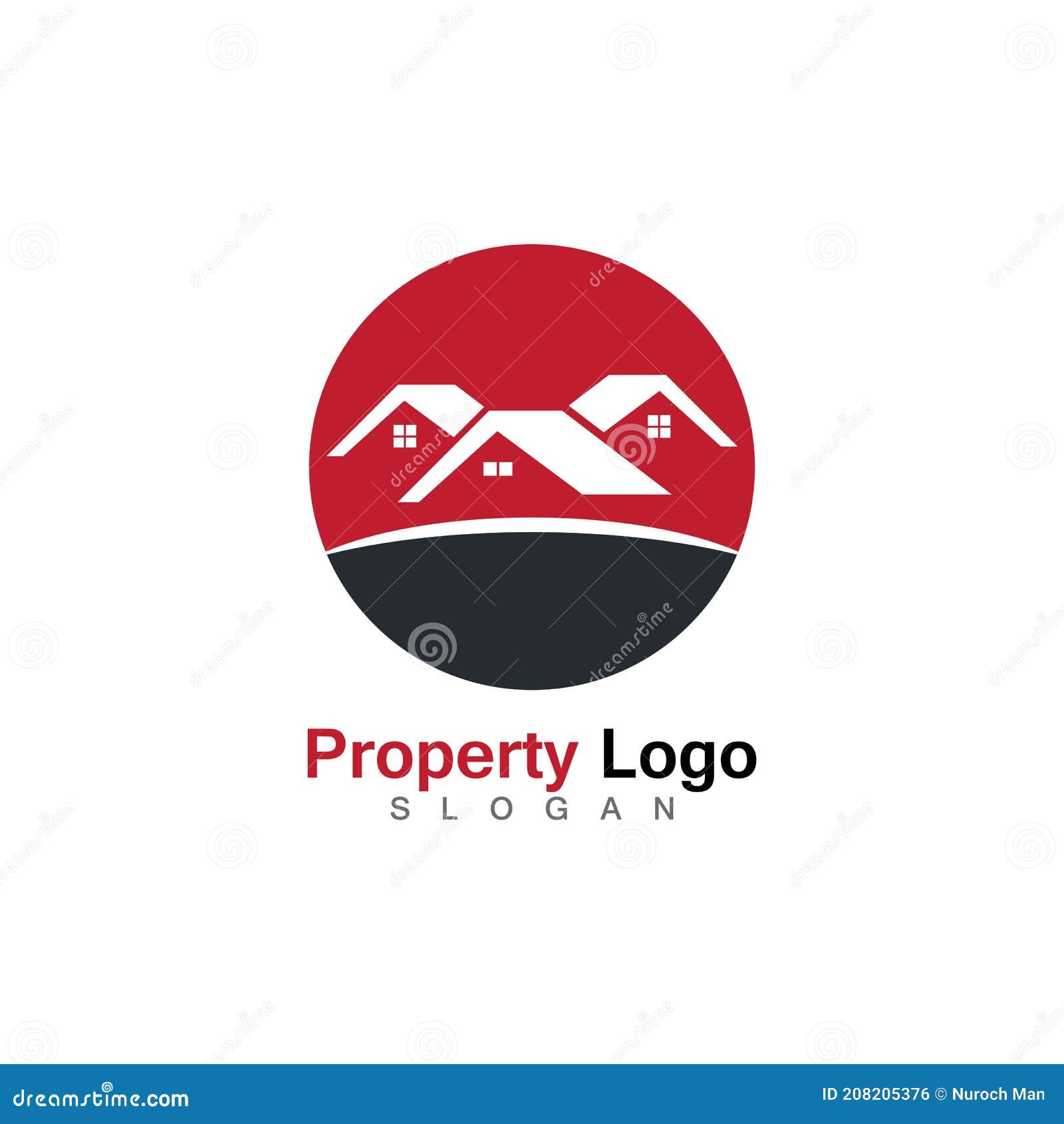Property Logo Design Icon Vector. Stock Vector - Illustration of ...