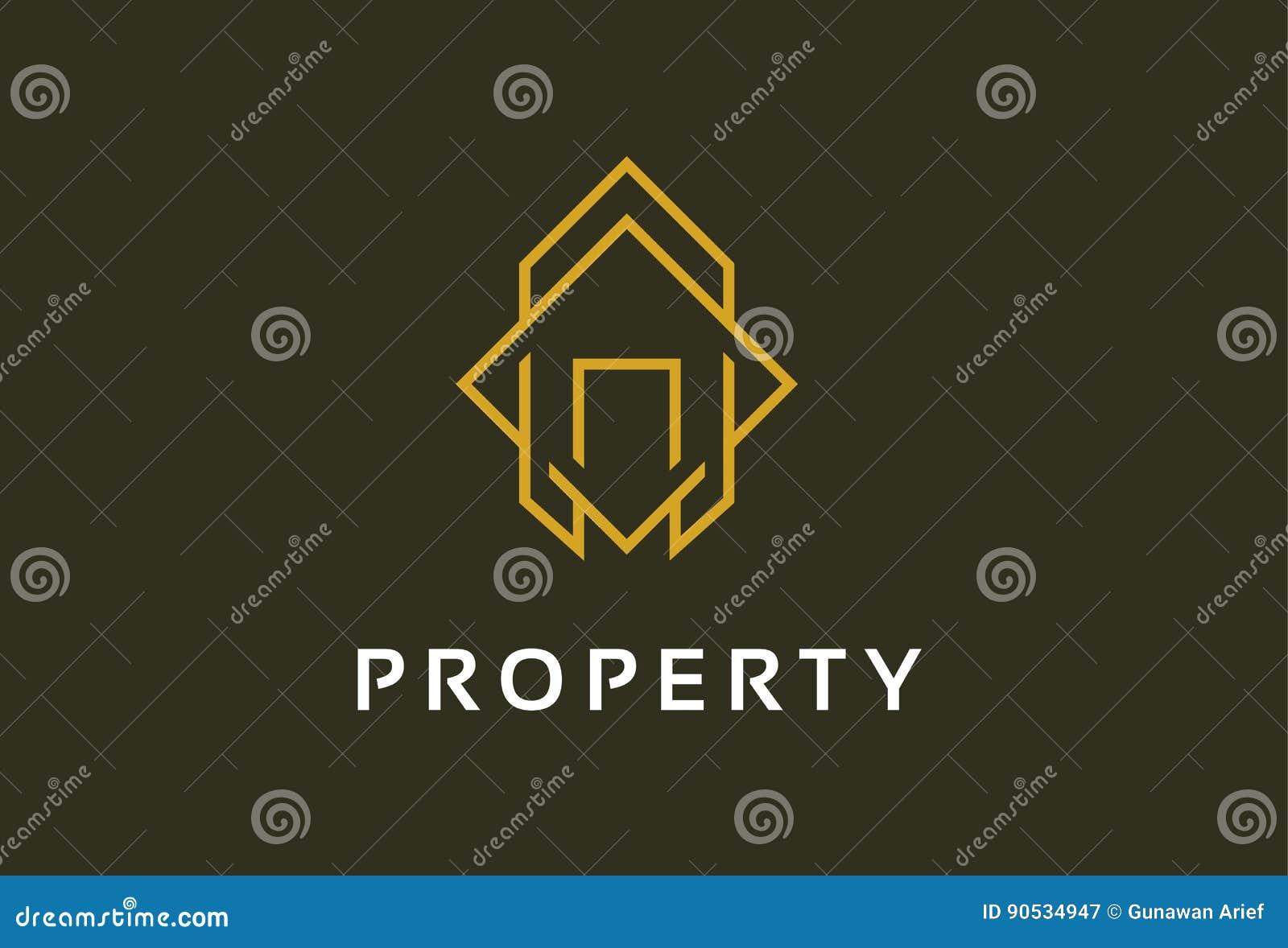 Property Logo Template Design Vector, Emblem, Design Concept, Creative ...