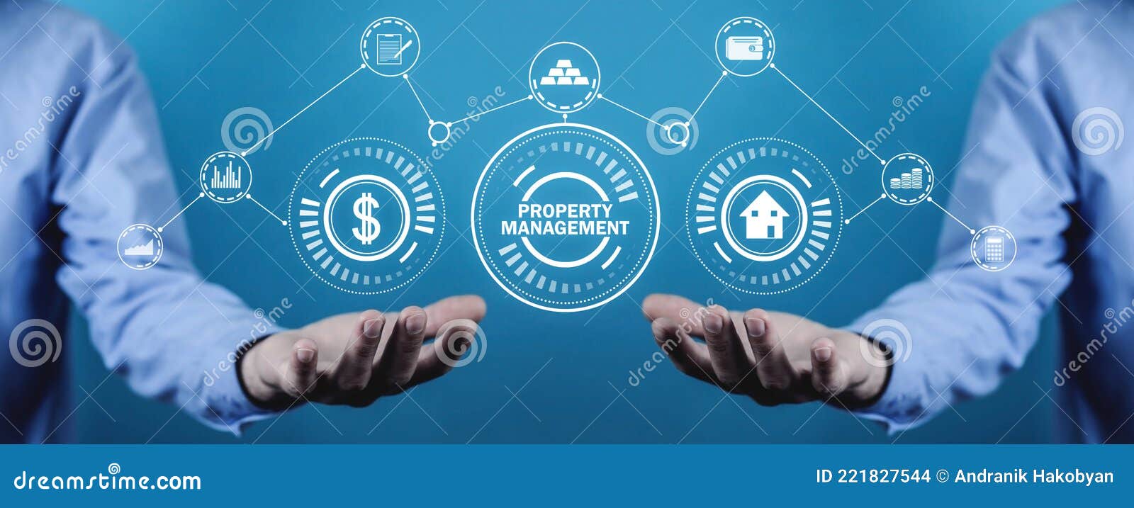 Property Management. Real Estate Concept Stock Photo - Image of real ...