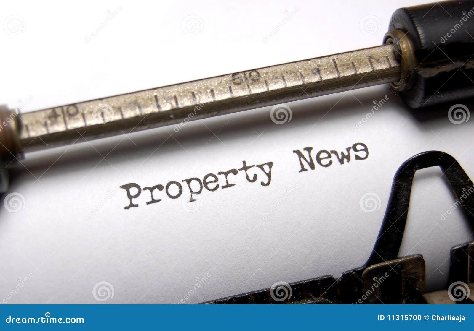 Property news stock photo. Image of newspaper, concept - 11315700
