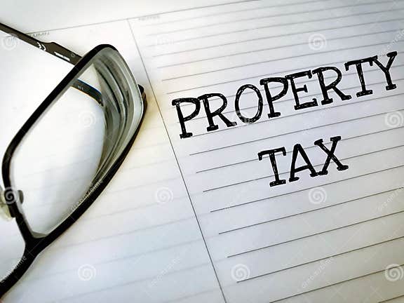 Property Tax stock photo. Image of notebook, finance - 106732750