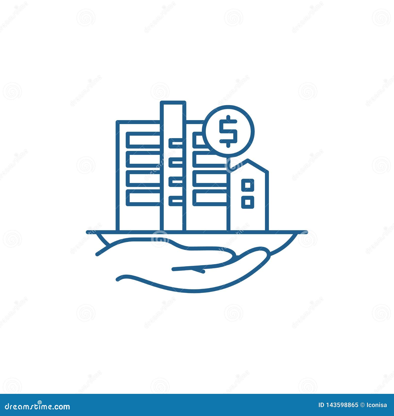 Property Valuation Line Icon Concept. Property Valuation Flat Vector ... Property Valuation Line Icon Concept. Property Valuation Flat Vector ...