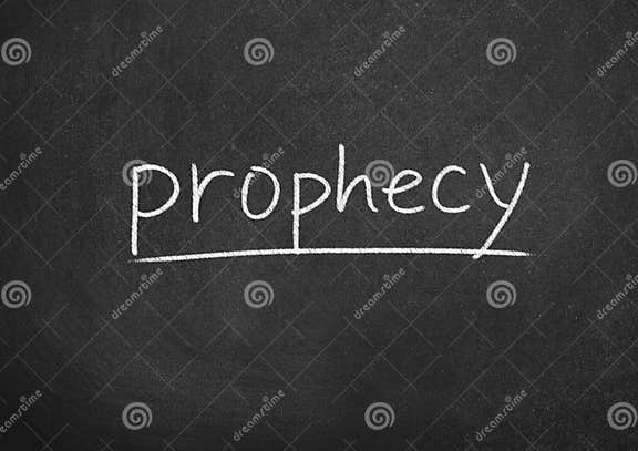 Prophecy stock photo. Image of background, chalkboard - 165979042