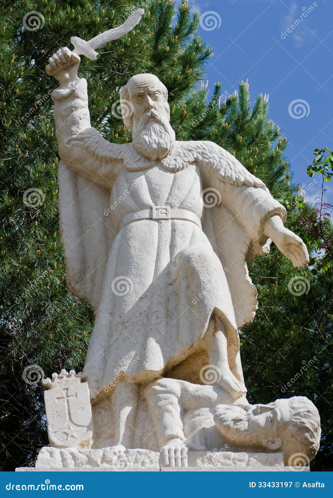 Prophet-Elija-Statue stockbild. Bild von bibel, berühmt - 33433197