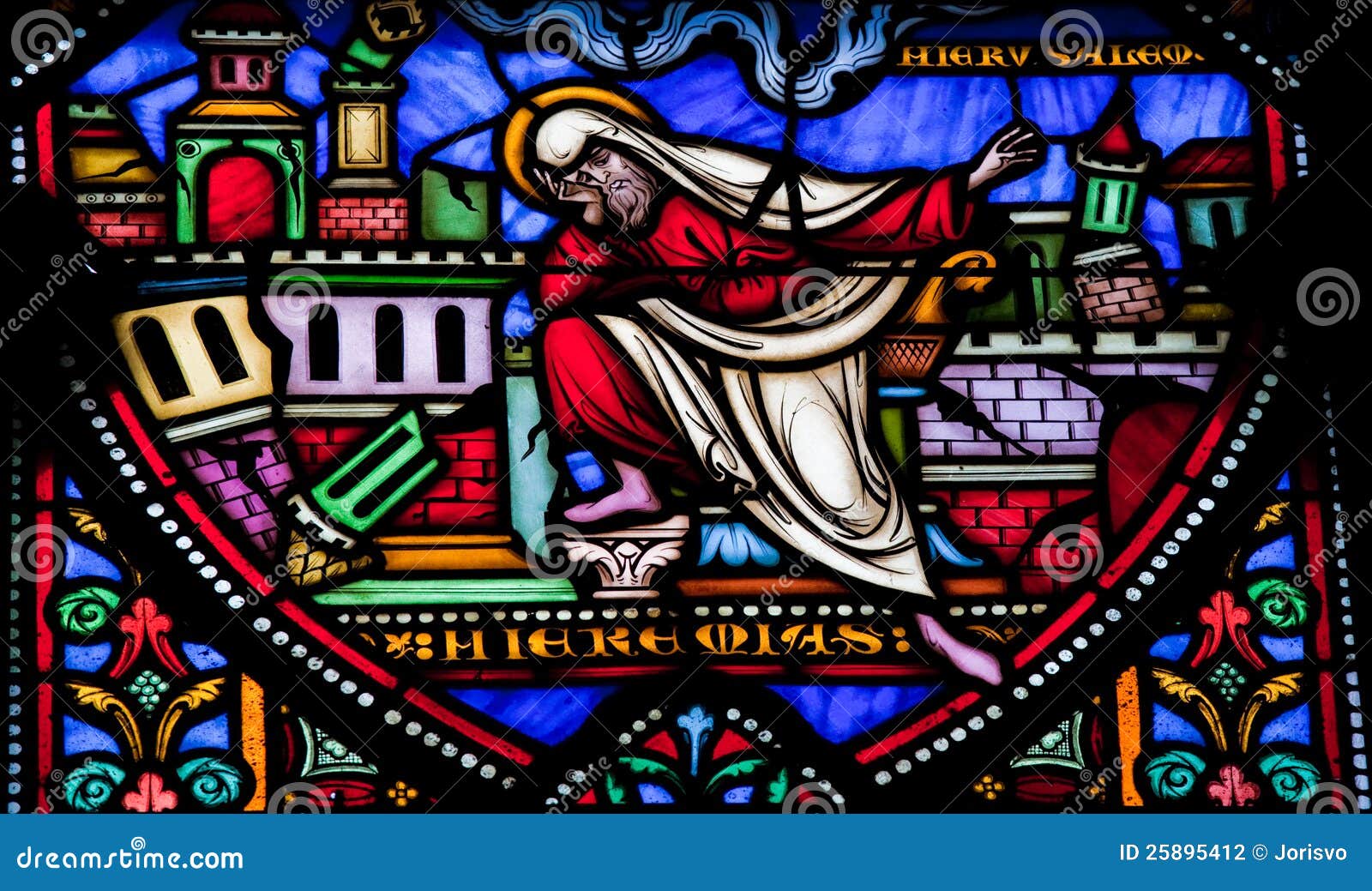 The prophet Jeremiah stock photo. Image of hebrew, faith - 25895412