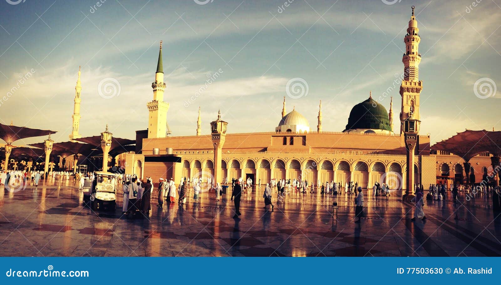 The Prophet Mosque editorial image. Image of ritual, mosque - 77503630