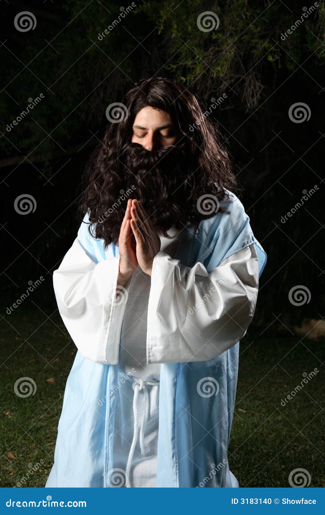 Prophet praying stock photo. Image of night, worshipping - 3183140
