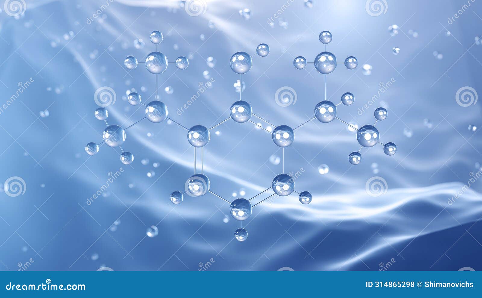 Propofol Molecular Structure, 3d Model Molecule, Diprivan, Structural ...