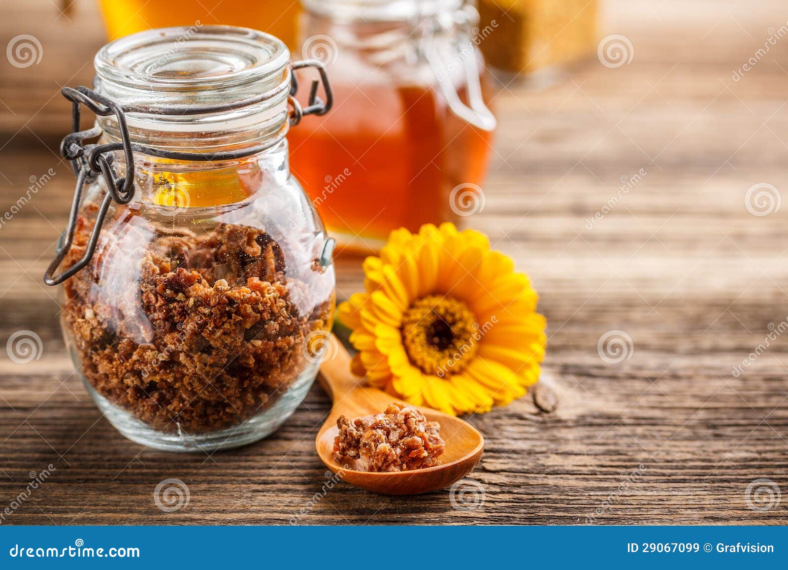Propolis stock image. Image of medicine, wooden, fungal - 29067099