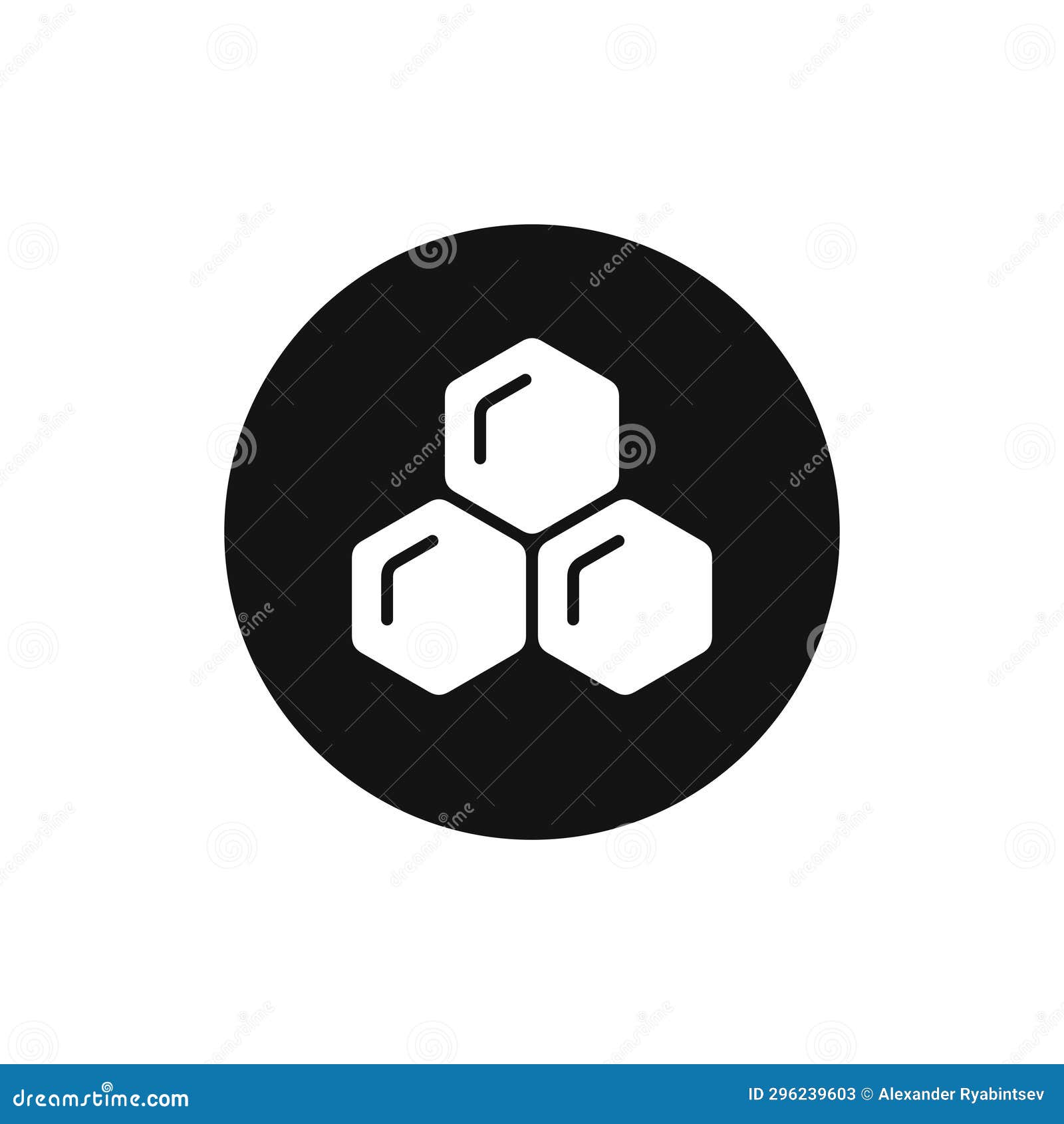 Propolis Honeycomb Vector Icon Stock Vector - Illustration of card ...