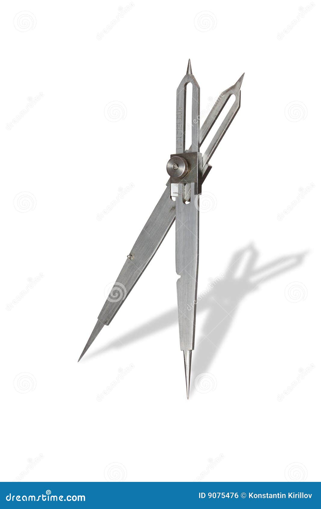 Proportional Dividers stock photo. Image of work, isolated - 9075476