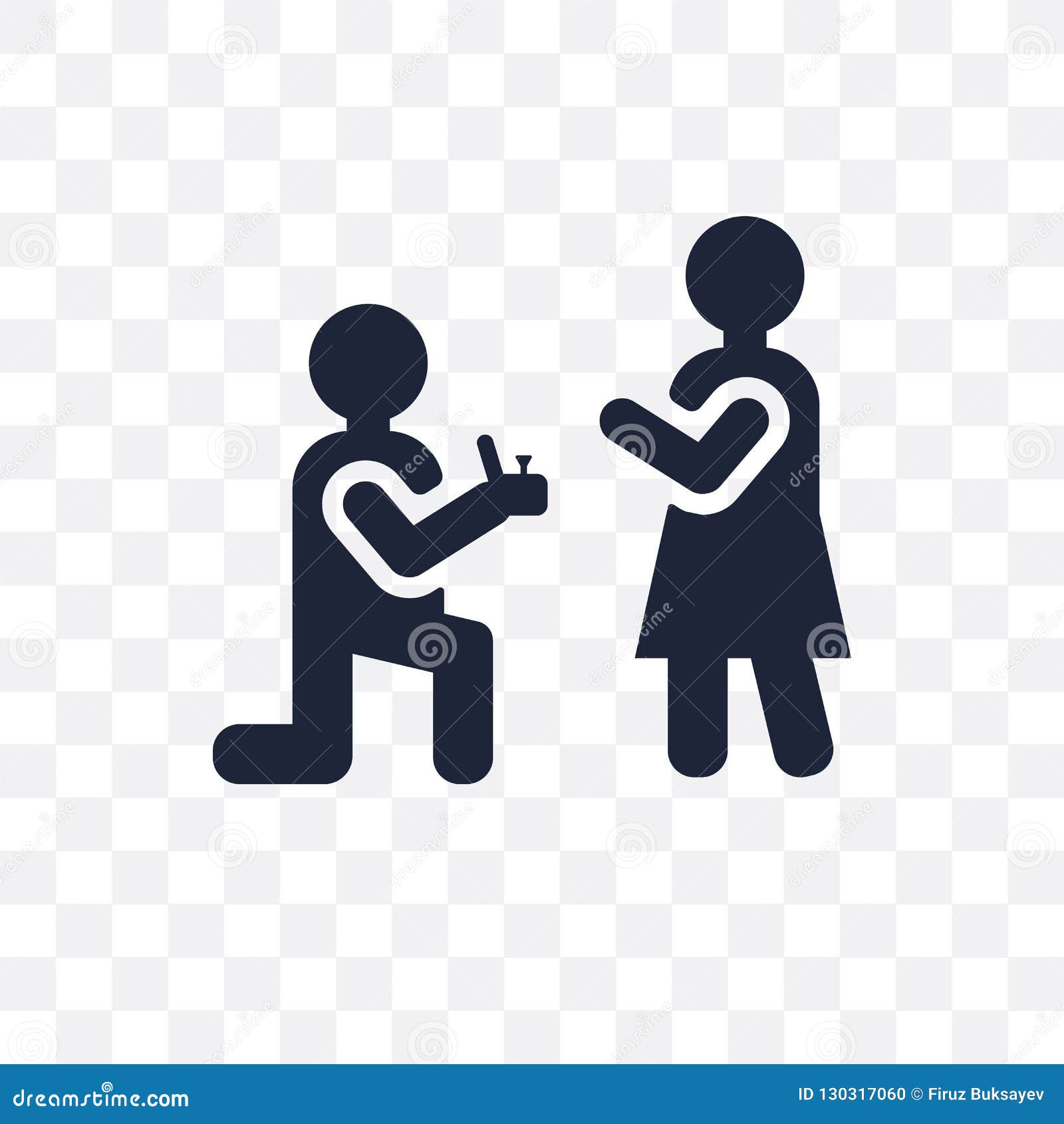 Proposal Transparent Icon. Proposal Symbol Design from Wedding a Stock ...