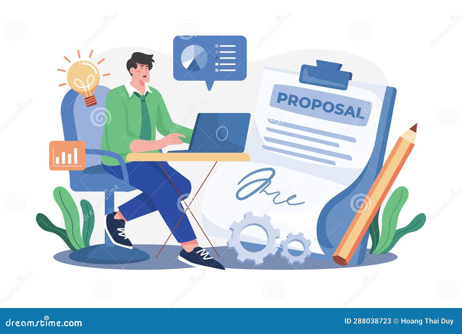 Proofreader Web Banner Or Landing Page. Printing House Technology ...