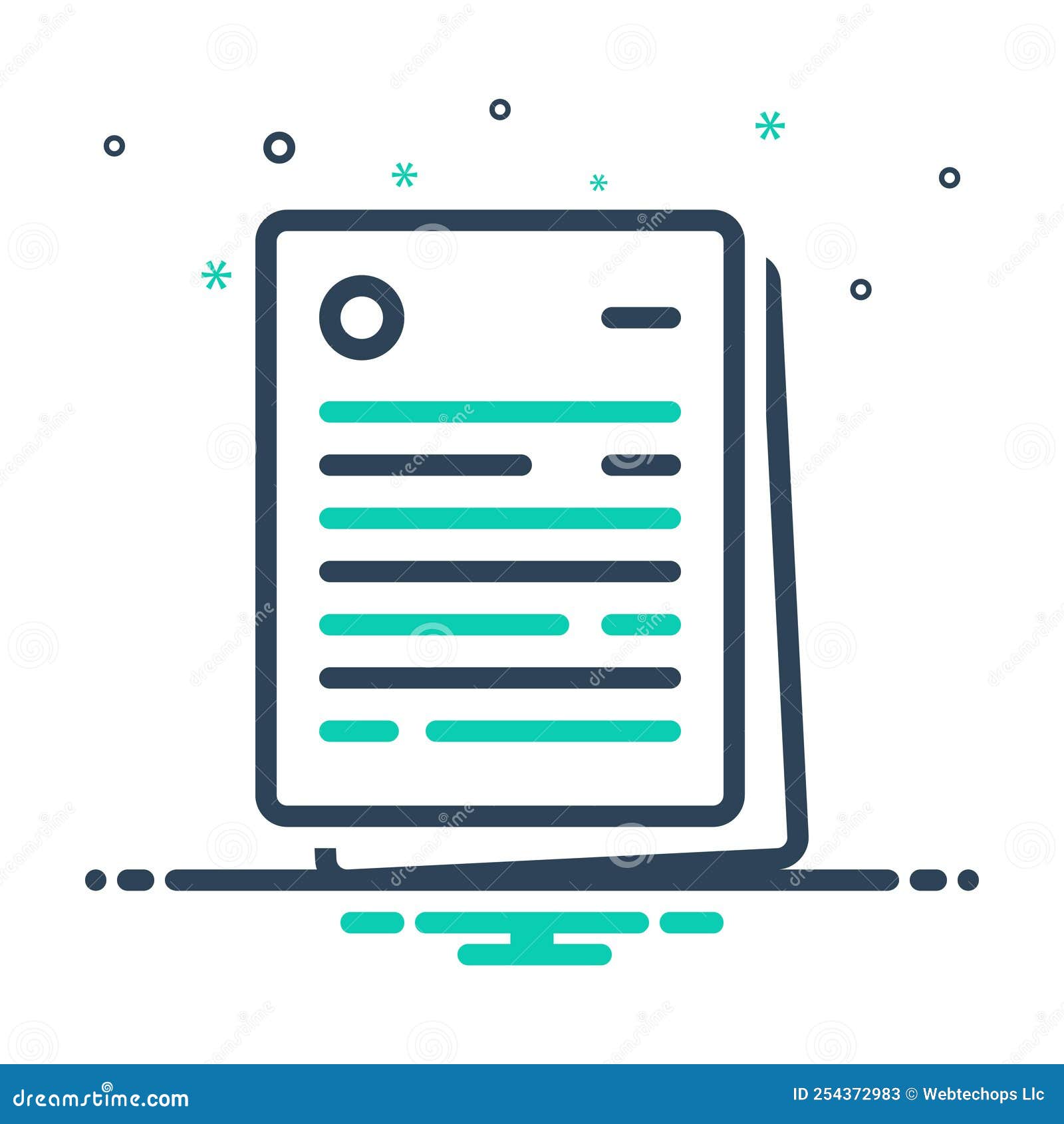 Mix Icon for Proposals, Offer and Motion Stock Vector - Illustration of ...