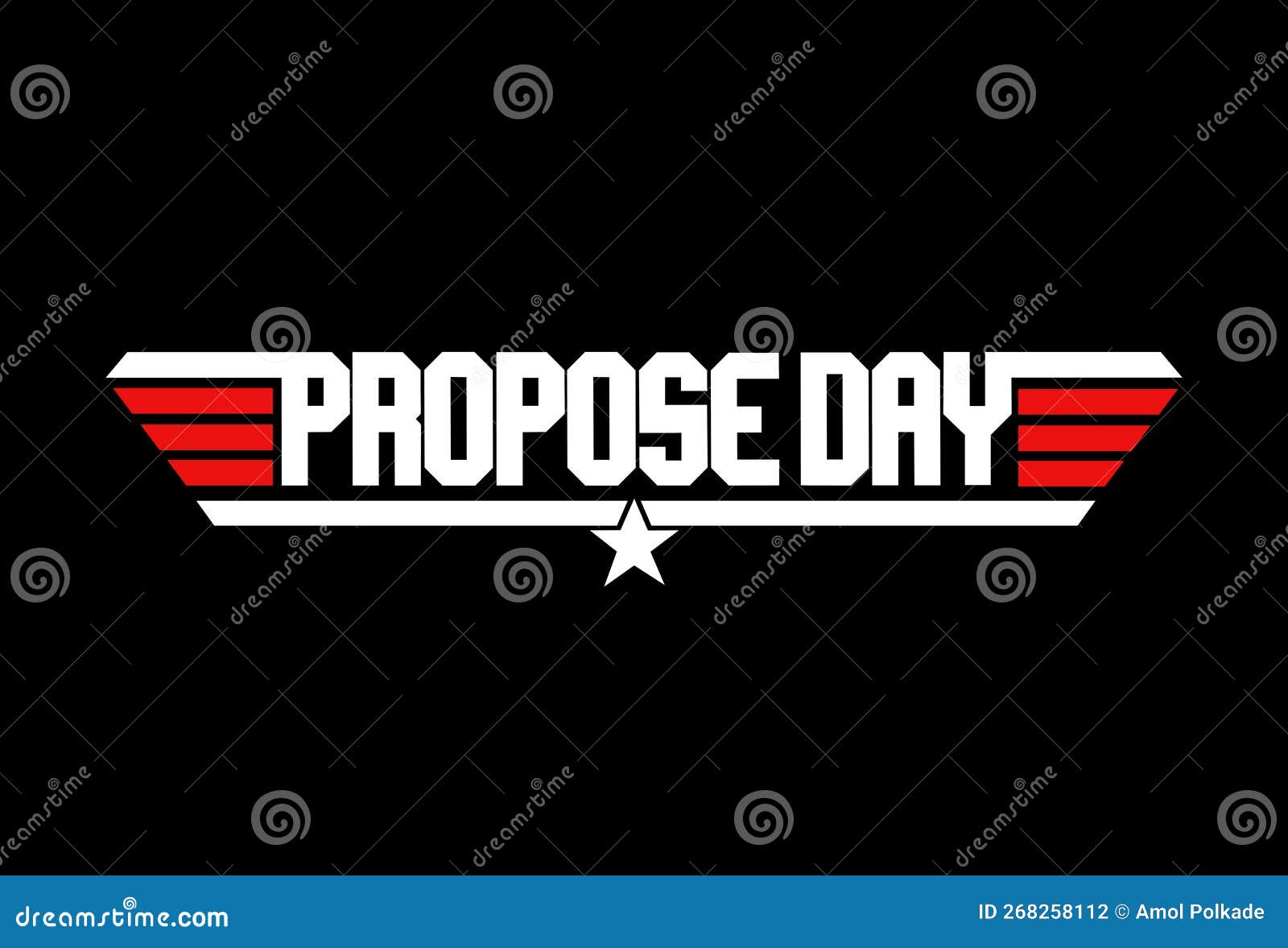 Propose Day Lettering Vector | CartoonDealer.com #169673354
