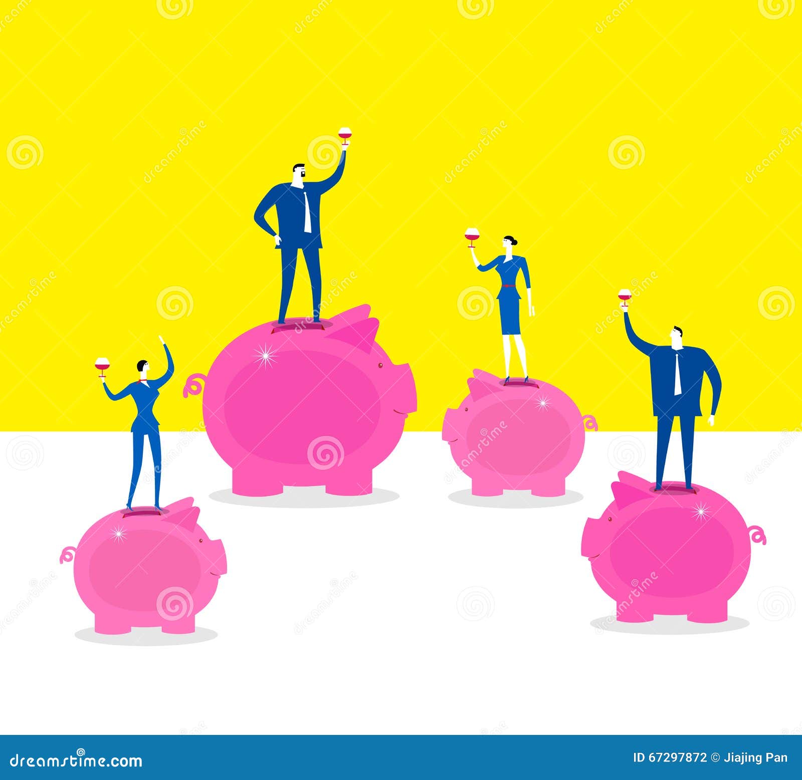 Propose a toast stock illustration. Illustration of opportunity - 67297872