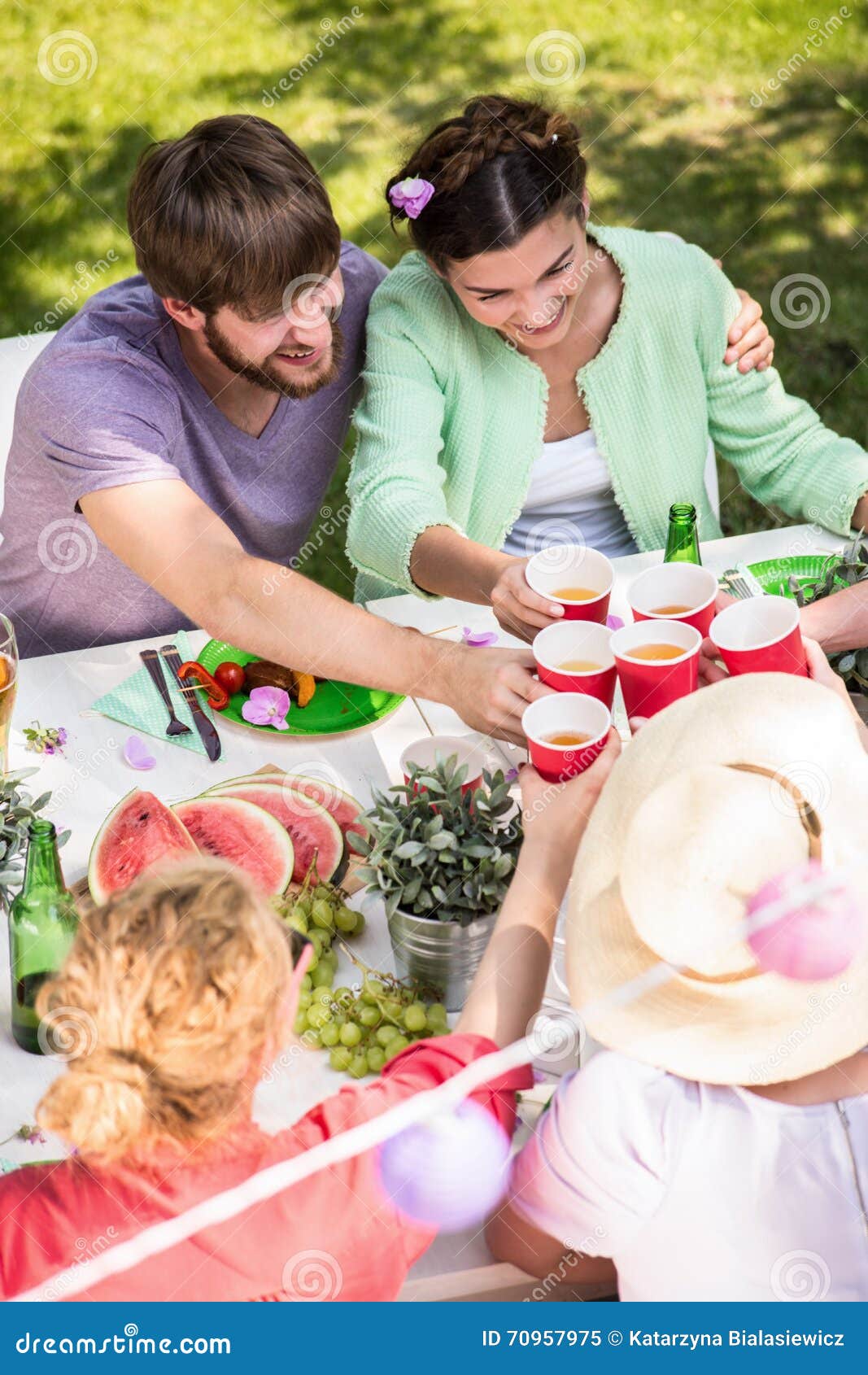 Proposing a toast stock image. Image of outdoor, propose - 70957975