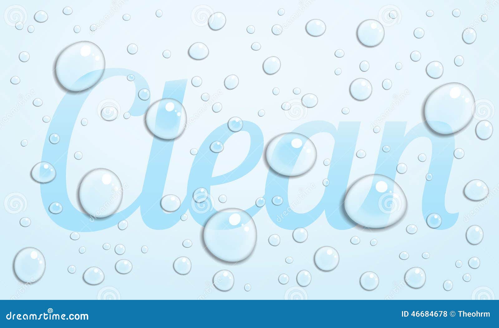 Propre illustration de vecteur. Illustration du égouttement - 46684678