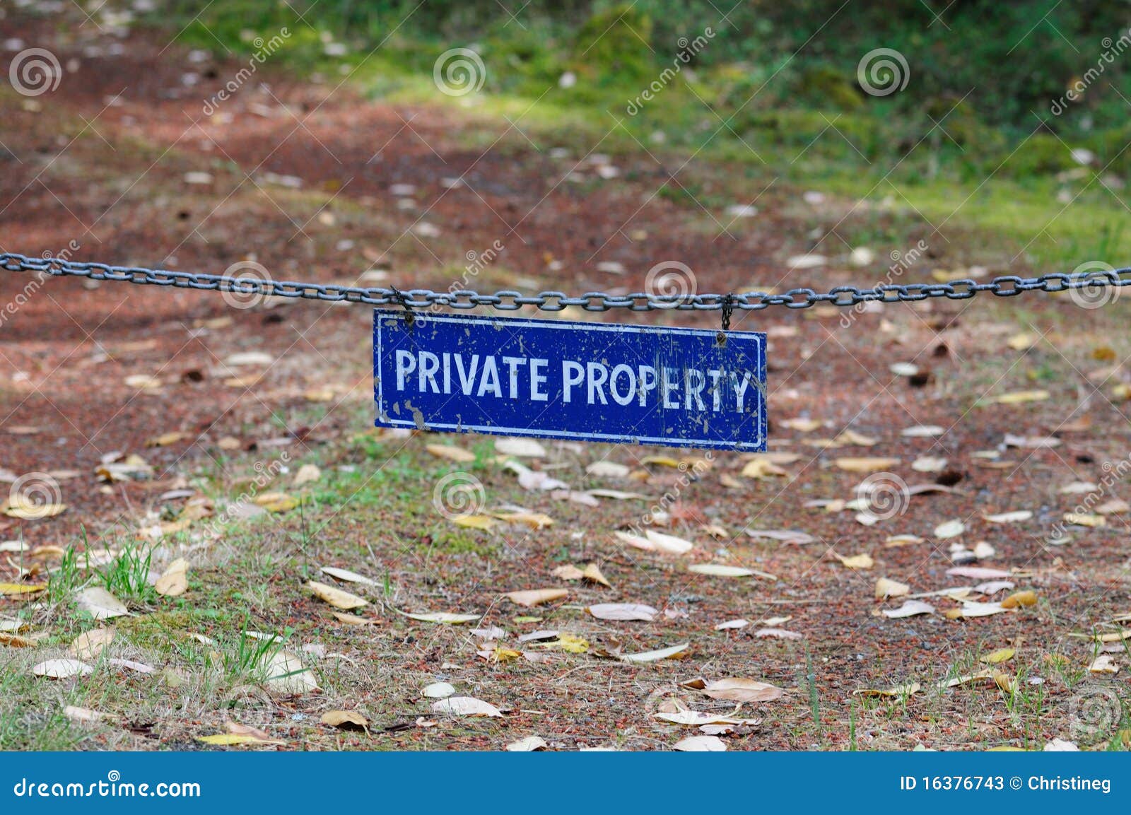 Propriedade privada imagem de stock. Imagem de rural - 16376743