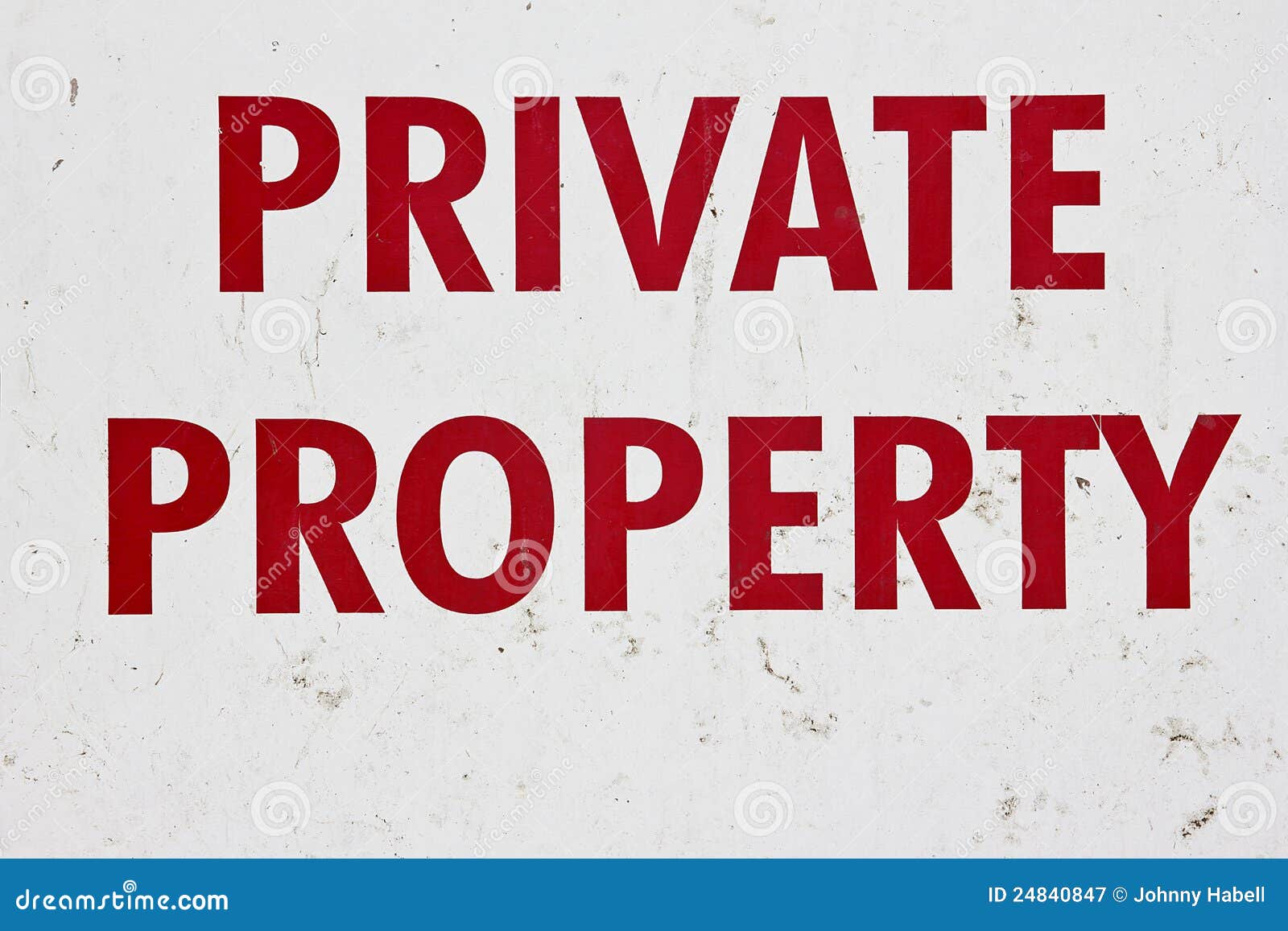 Propriedade privada imagem de stock. Imagem de entre - 24840847