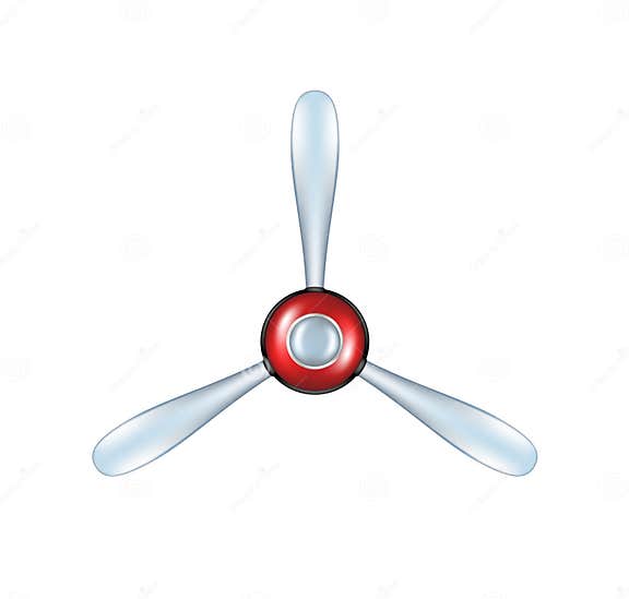 Propulseur d'avion illustration de vecteur. Illustration du ...