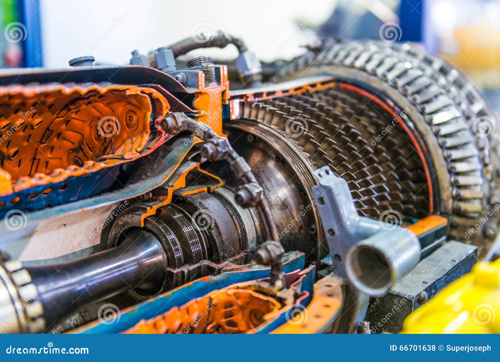 Propulsor de los aviones foto de archivo. Imagen de aeroplano - 66701638