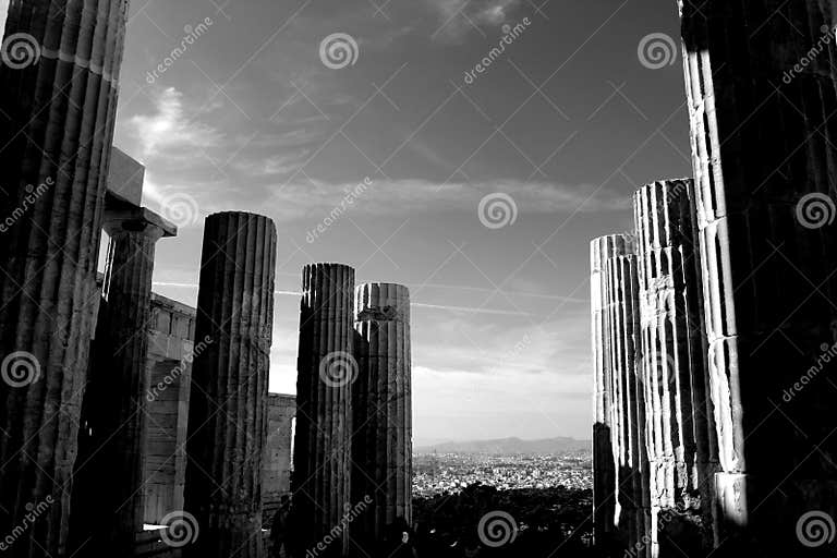 Propylaea stock image. Image of propylea, marmble, sunrise - 90216711