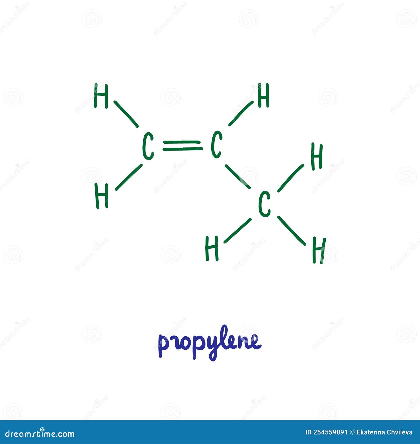 Propylene Lewis Structure