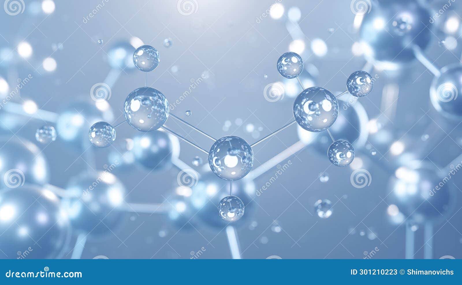Propylene Molecular Structure 3d, Flat Model, Propene, Structural ...