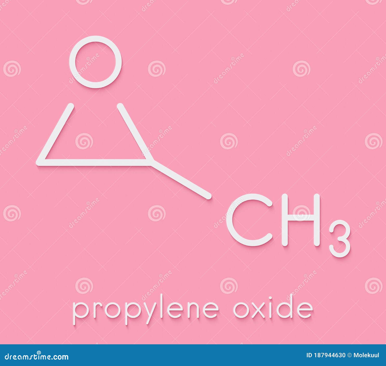 Propylene Oxide Molecule. Used As Fumigant in Pasteurization of Almonds ... Propylene Oxide Molecule. Used As Fumigant in Pasteurization of Almonds ...