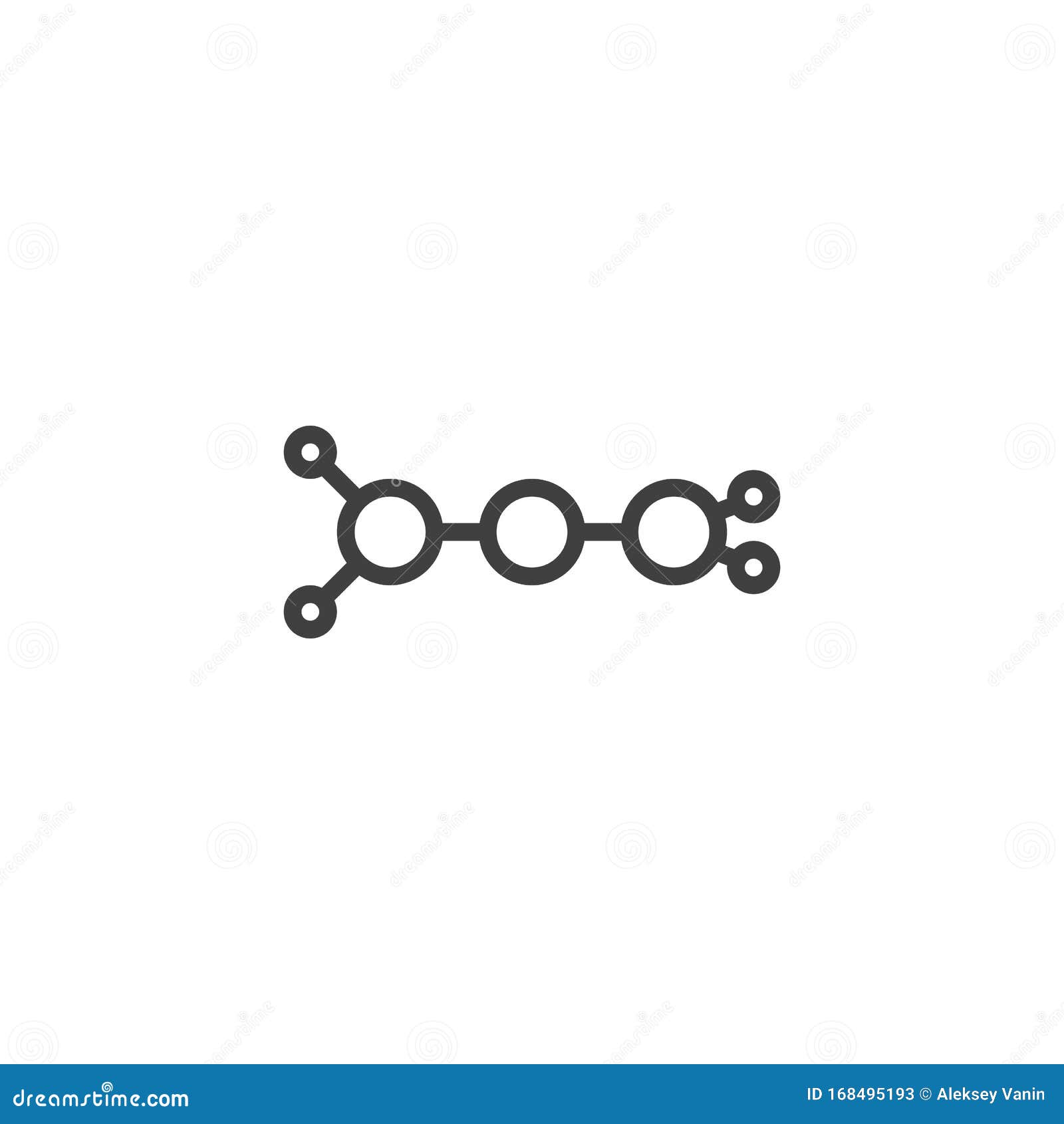 Propyne Molecule. Skeletal Formula. Stock Photography | CartoonDealer ...