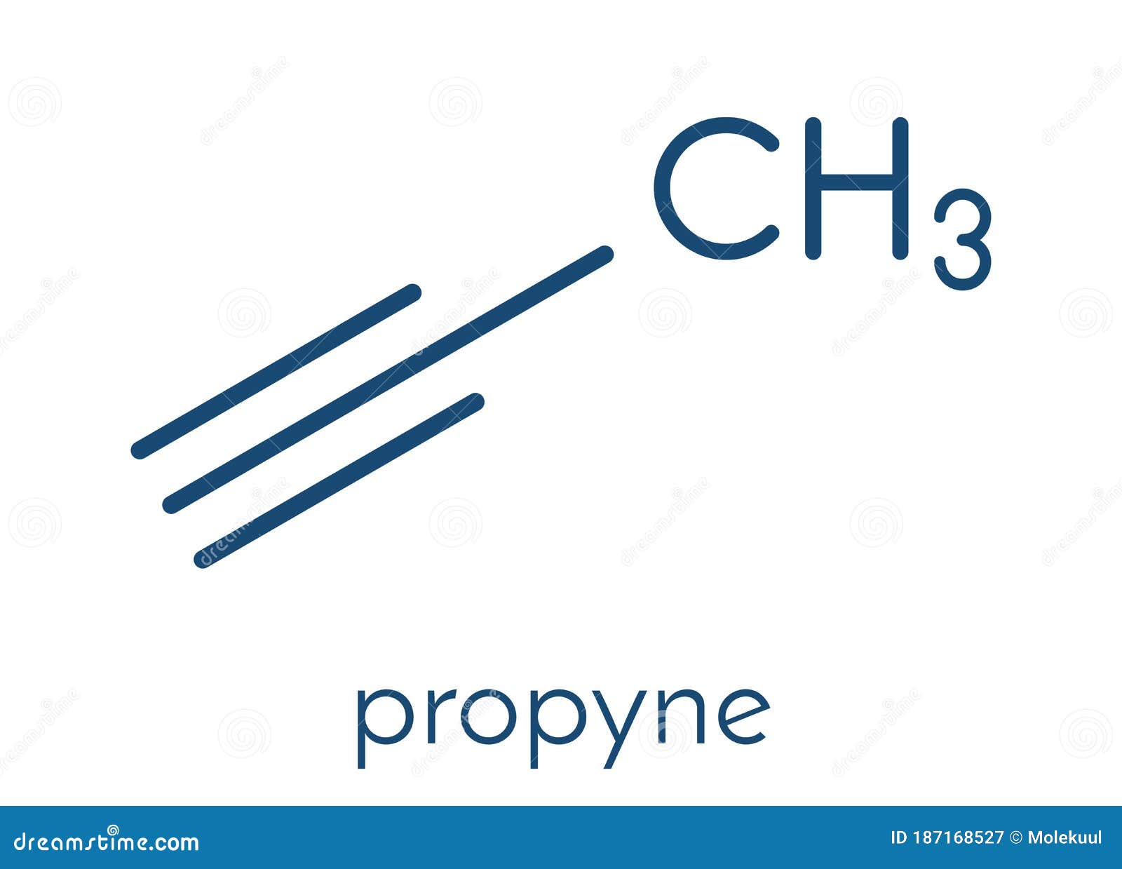 Structural Formula Of Propyne