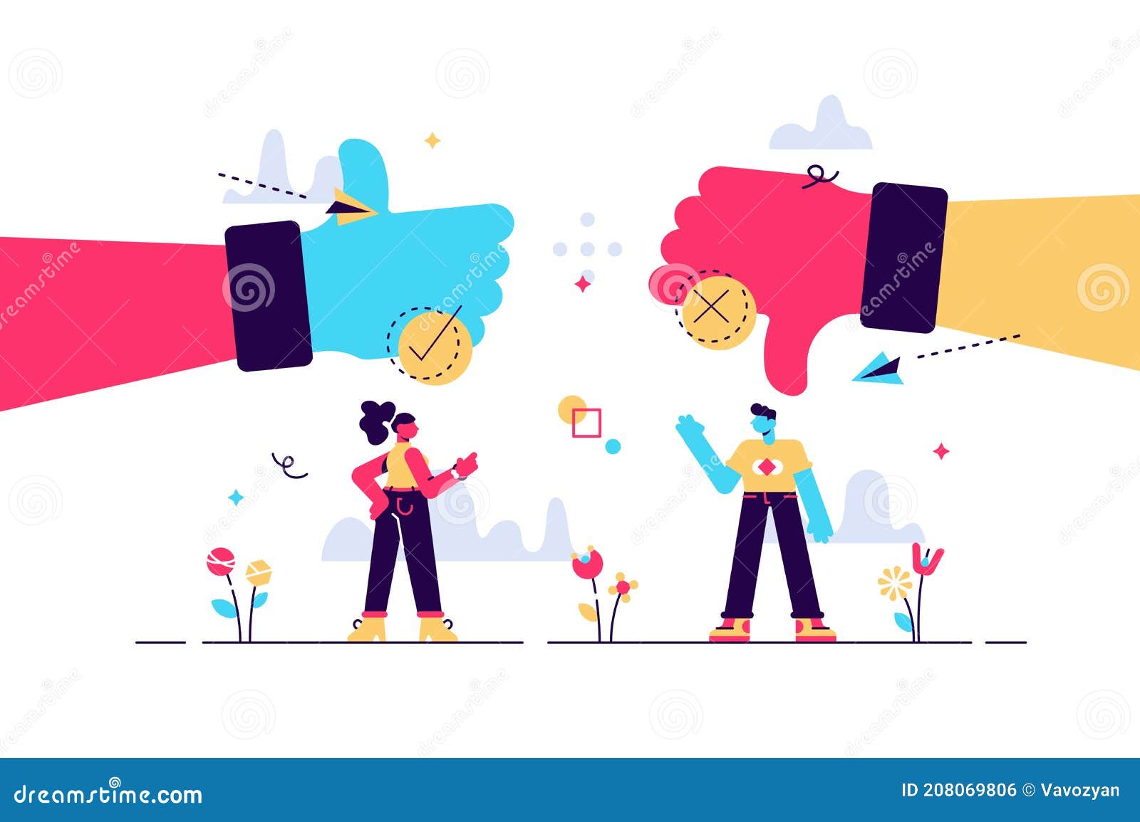 Pros and Cons Advantage Comparison in Flat Stock Vector - Illustration ... Pros and Cons Advantage Comparison in Flat Stock Vector - Illustration ...