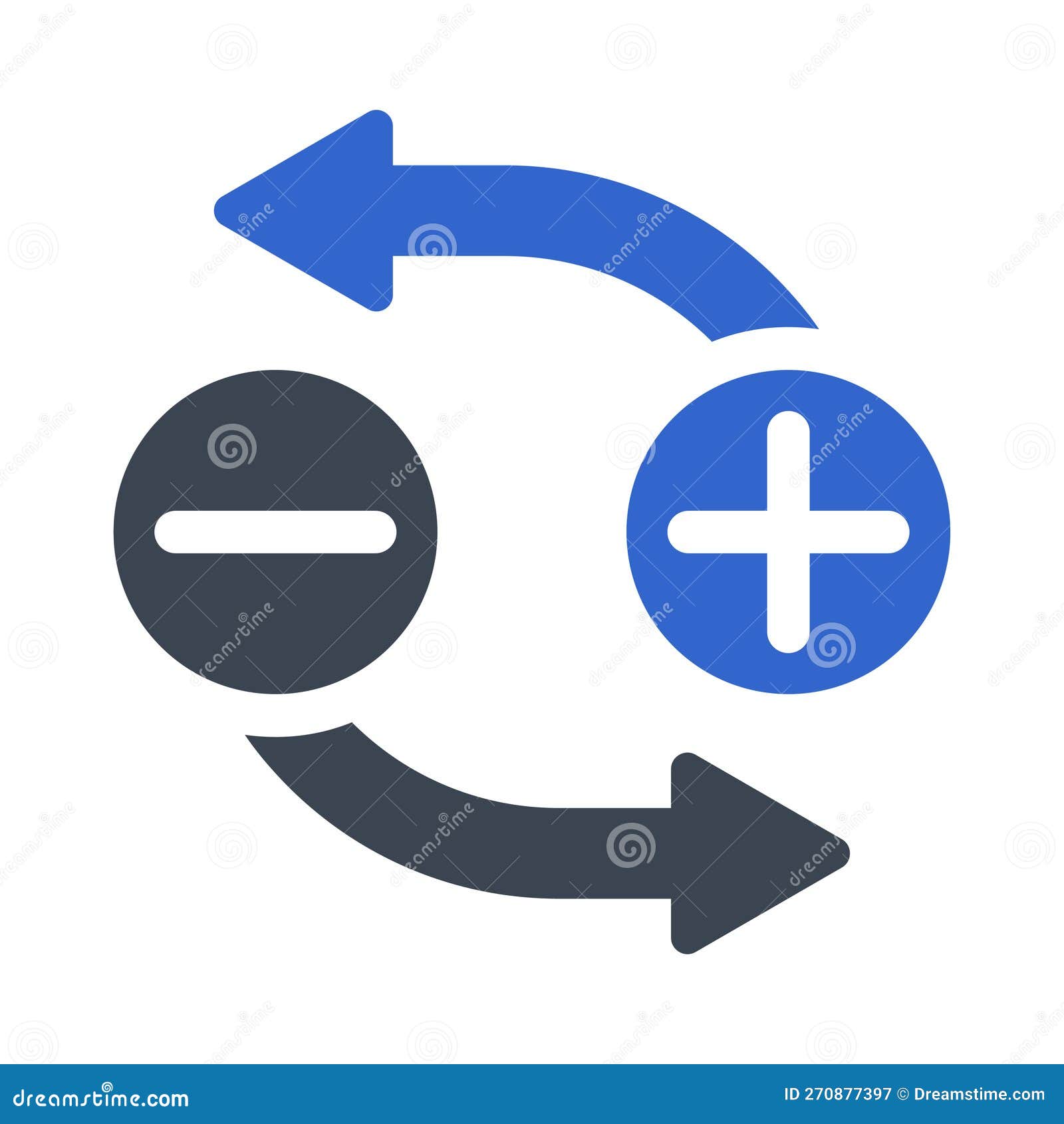 Pros and cons icon stock vector. Illustration of symbol - 270877397