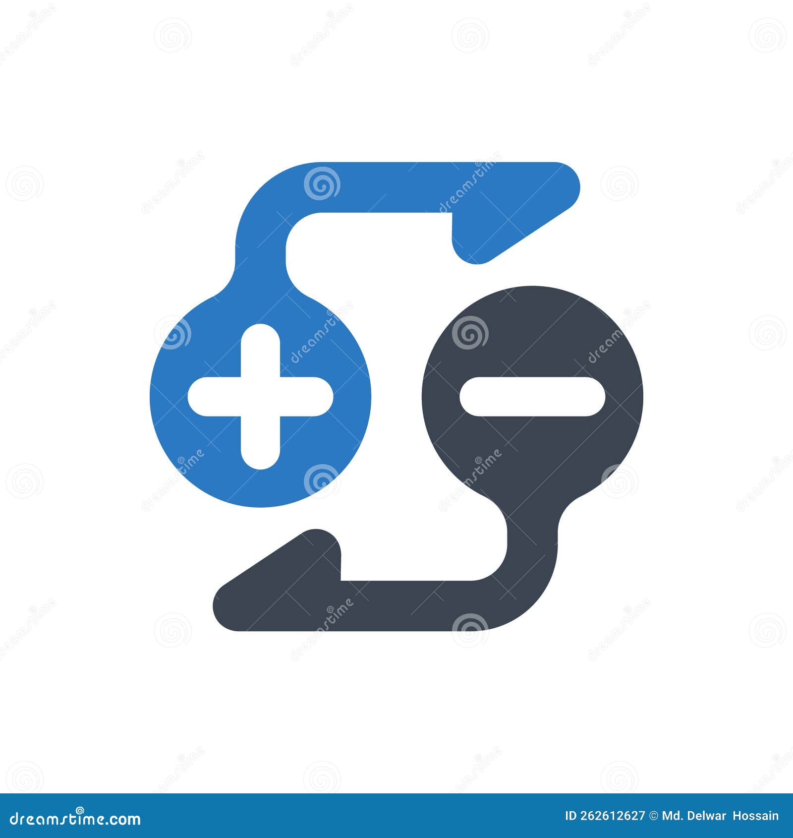 Pros and cons icon stock vector. Illustration of vector - 262612627