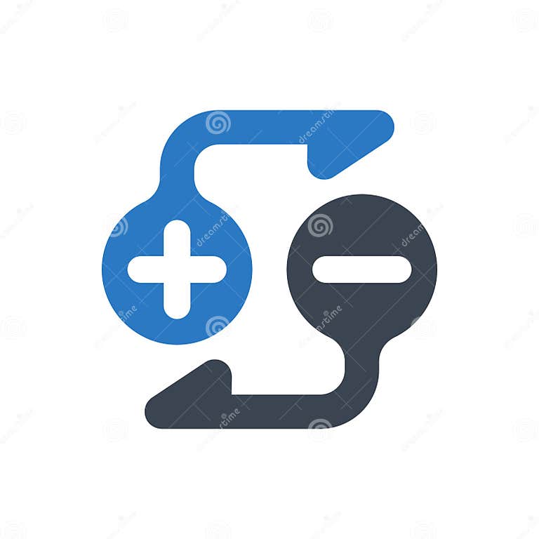 Pros and cons icon stock vector. Illustration of vector - 262612627