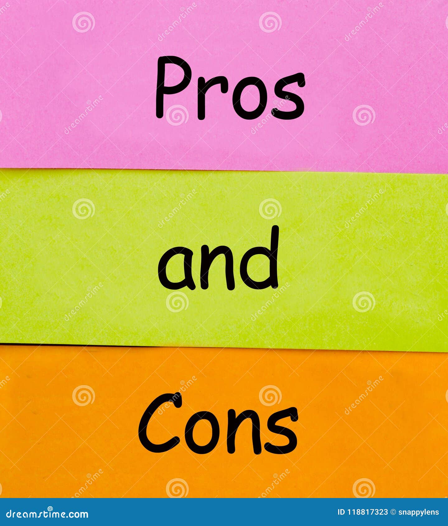 Pros and cons illustration stock illustration. Illustration of cons ...