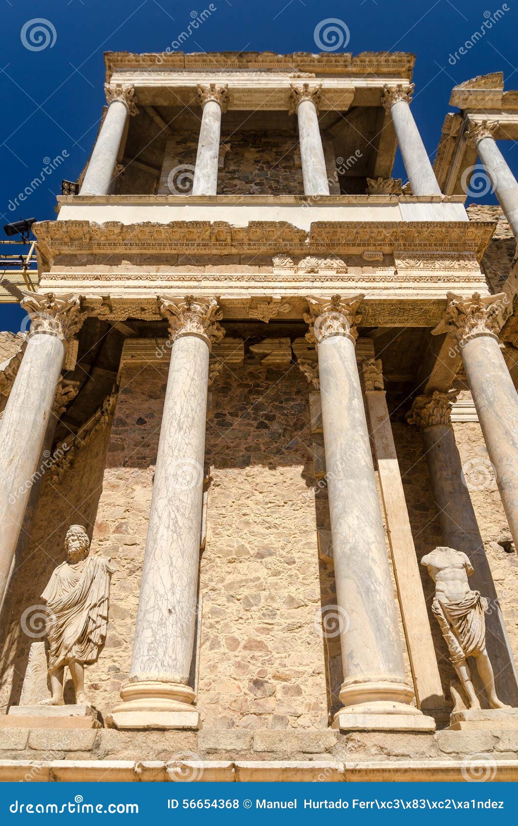 Proscenium foto de archivo. Imagen de teatro, antiguo - 56654368