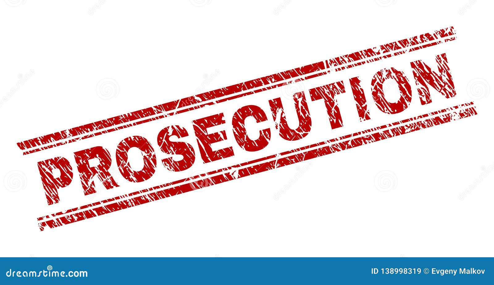 Grunge Textured PROSECUTION Stamp Seal Stock Vector - Illustration of ...