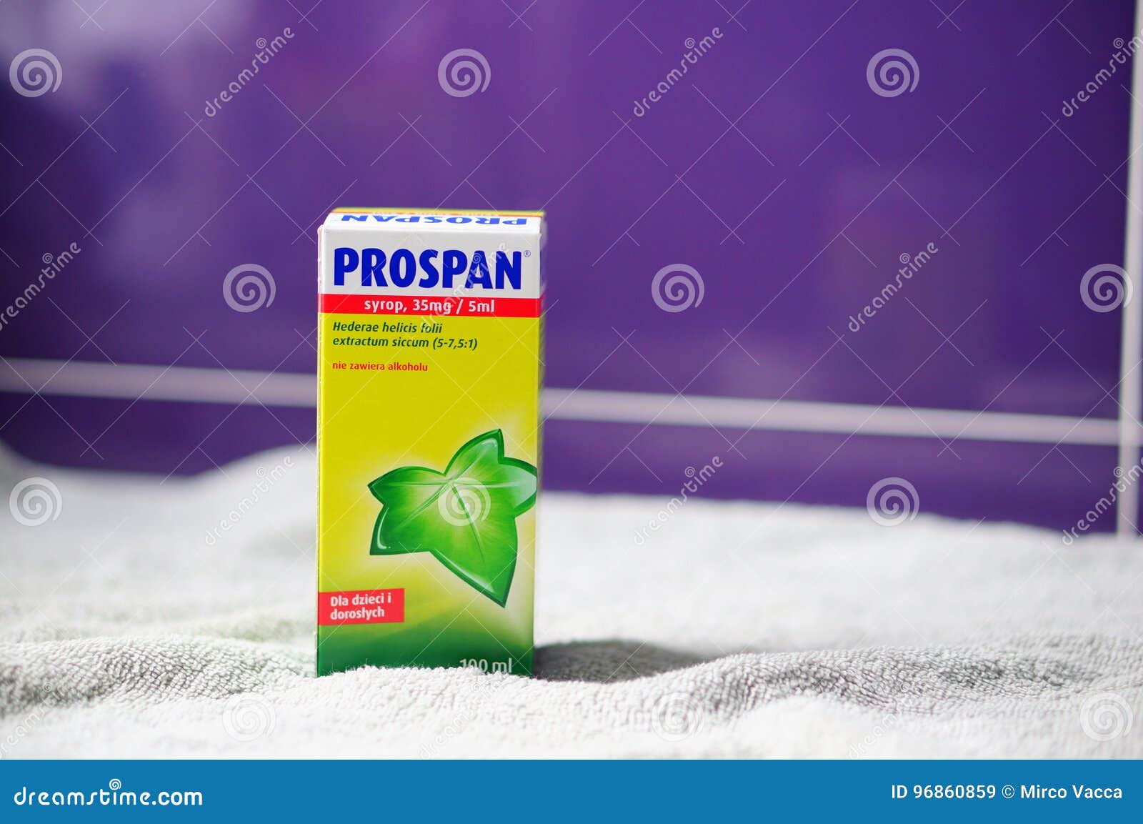 Prospan coughing syrup editorial stock image. Image of standing - 96860859