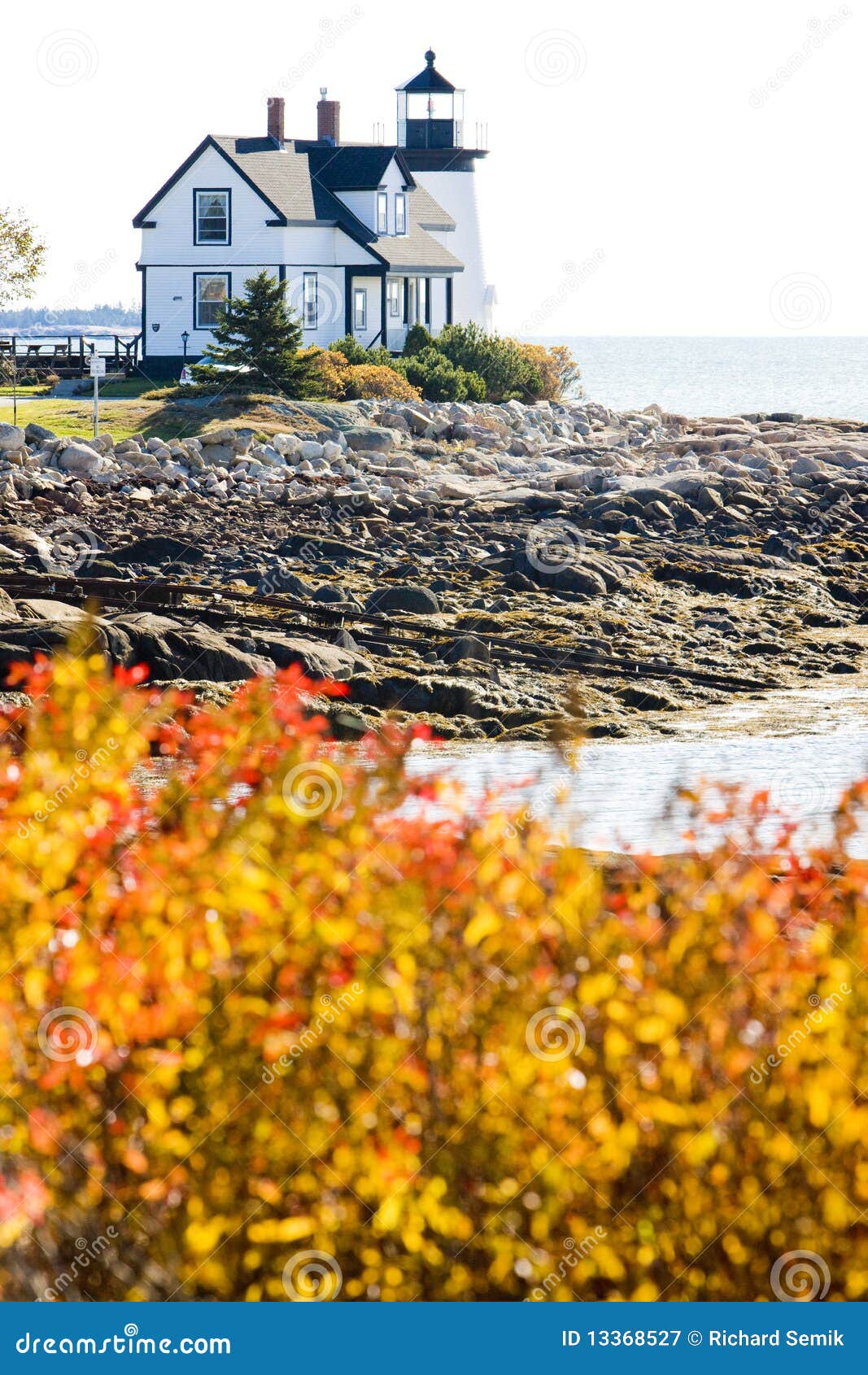 Prospect Harbour Point stock image. Image of lighthouses - 13368527