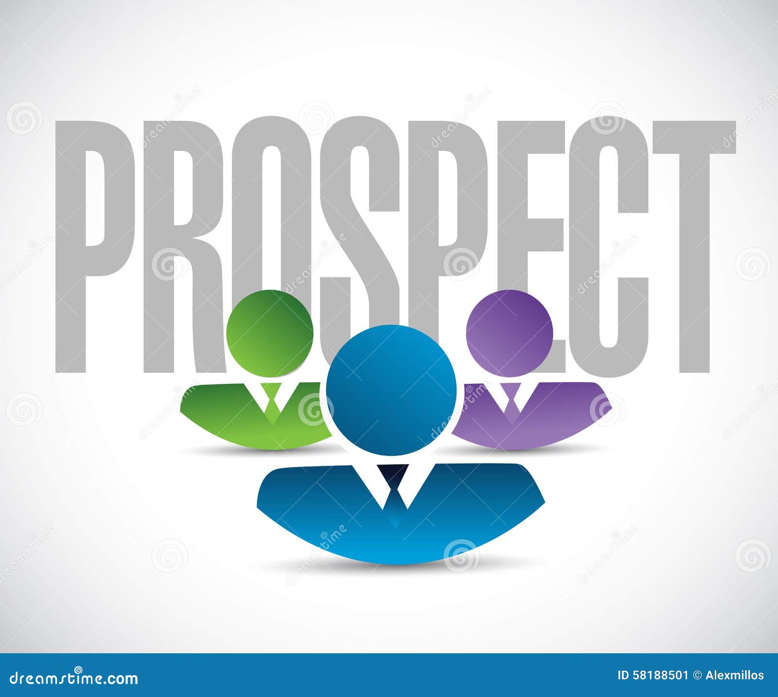 Prospect Team Sign Illustration Design Graphic Stock Illustration ...