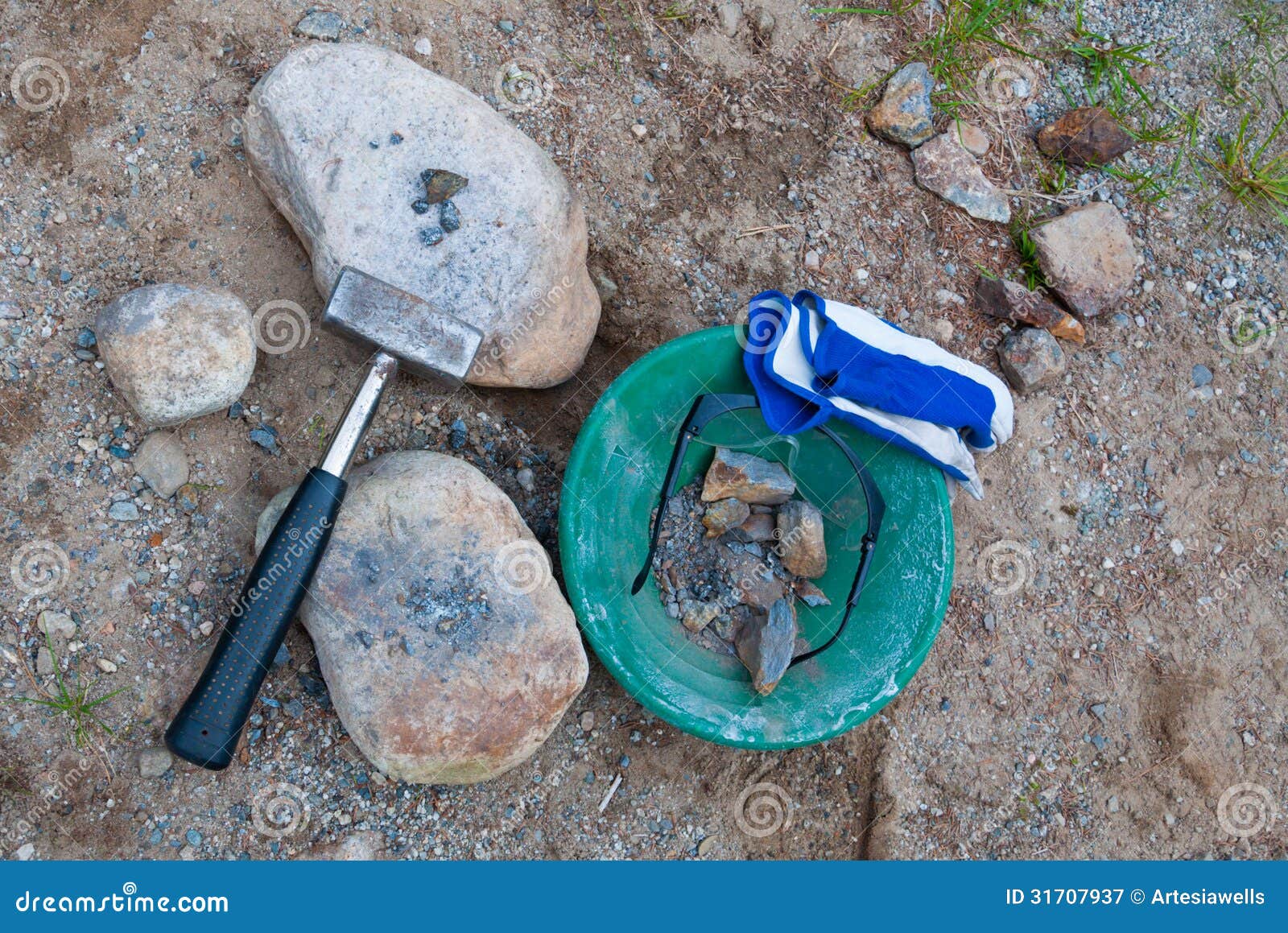Prospector s tools stock image. Image of equipment, luck - 31707937