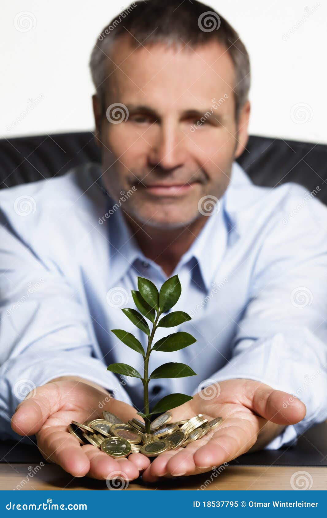 Prosperpus Growth of Financial Wealth. Stock Image - Image of ...