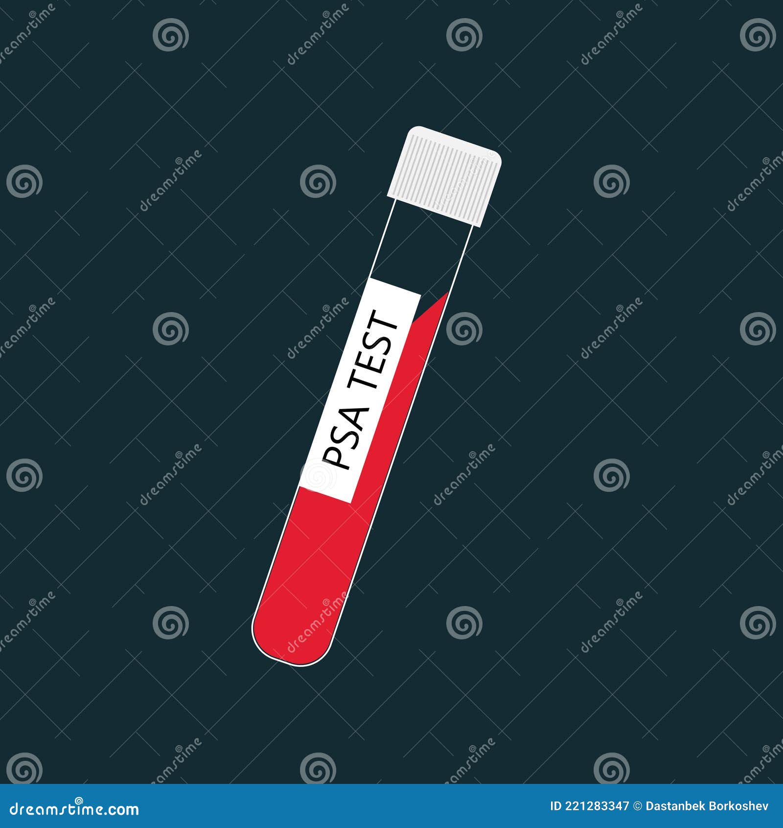 Prostate-Specific Antigen stock vector. Illustration of physical ...