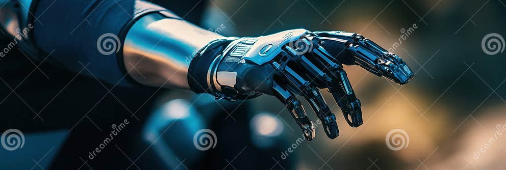 Prosthetic Arm Demonstrating Advanced Functionality Outdoors with ...