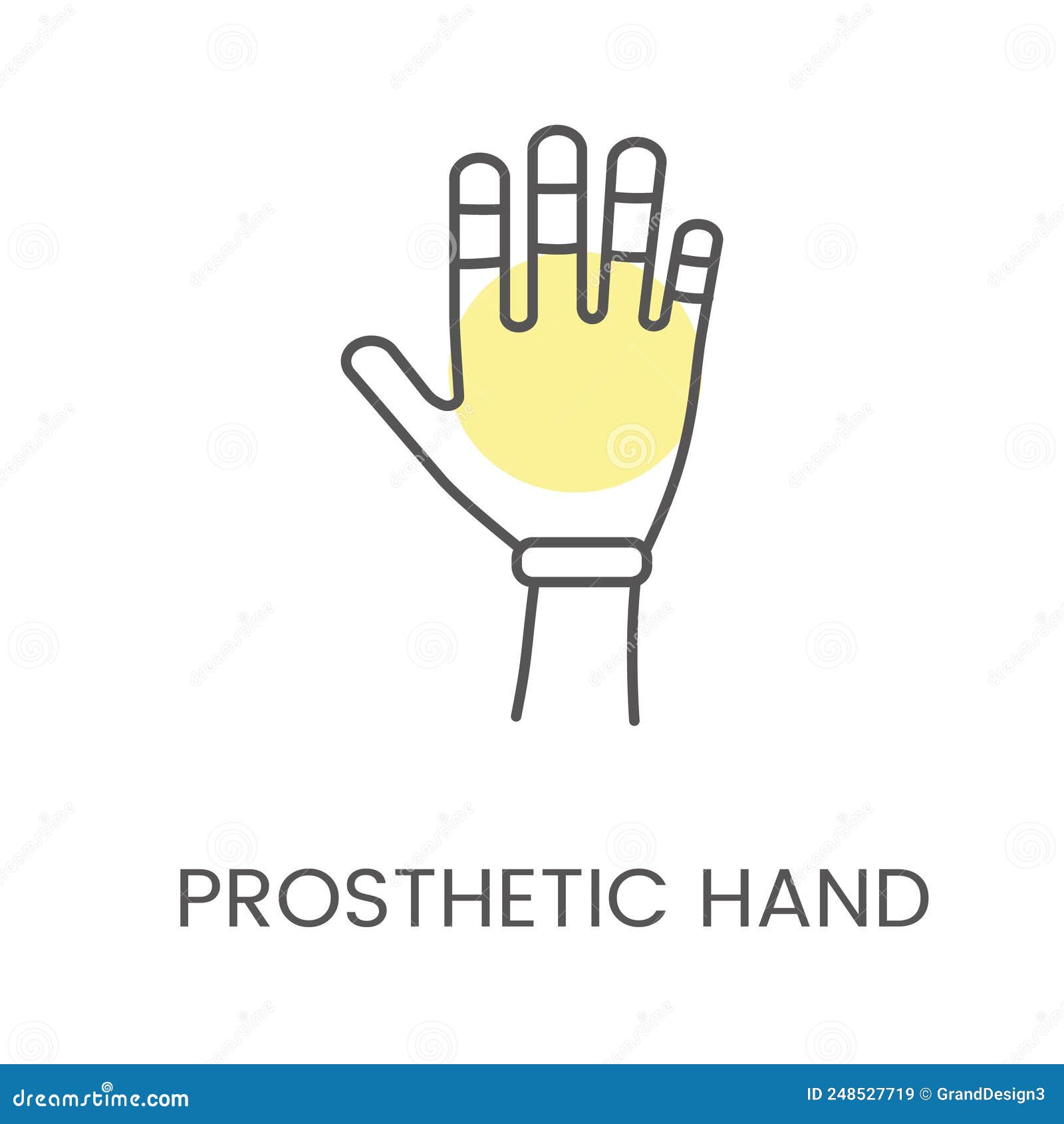Prosthetic Hand Design Stock Photo | CartoonDealer.com #225223302